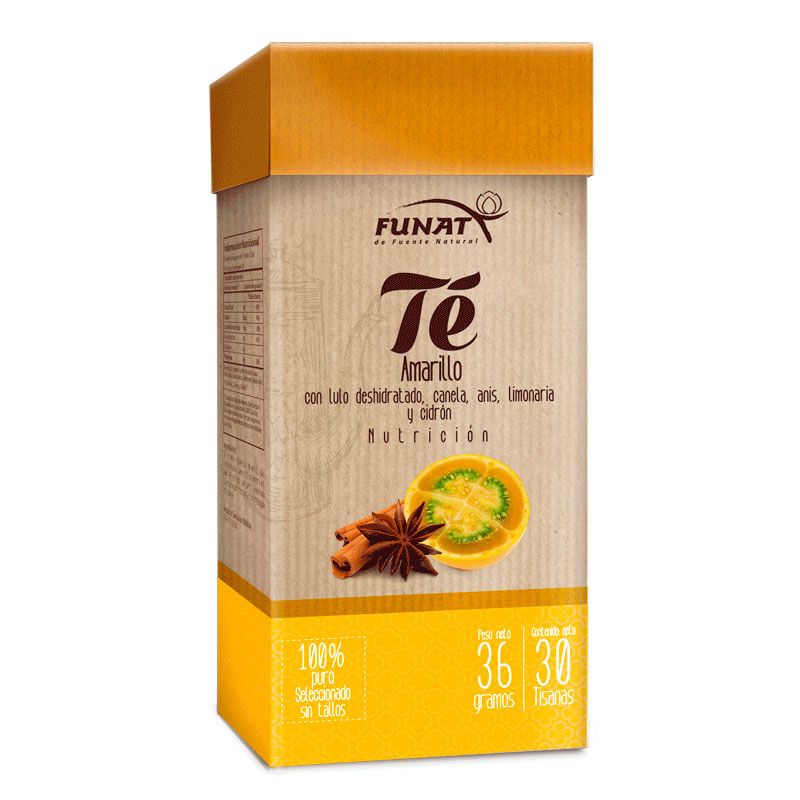 Té Amarillo x 30 Tisanas | Naturista Virtual